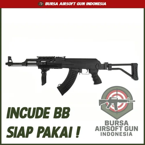 Jual Jinggong AK-47 Tactical Rifle Airsoft Gun - iBelanja